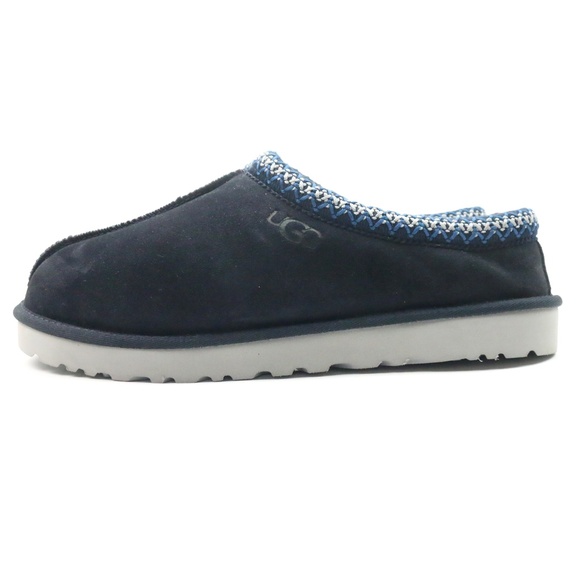 UGG | Shoes | Ugg Tasman New Navy Blue Sheepskin Moccasin Slippers ...